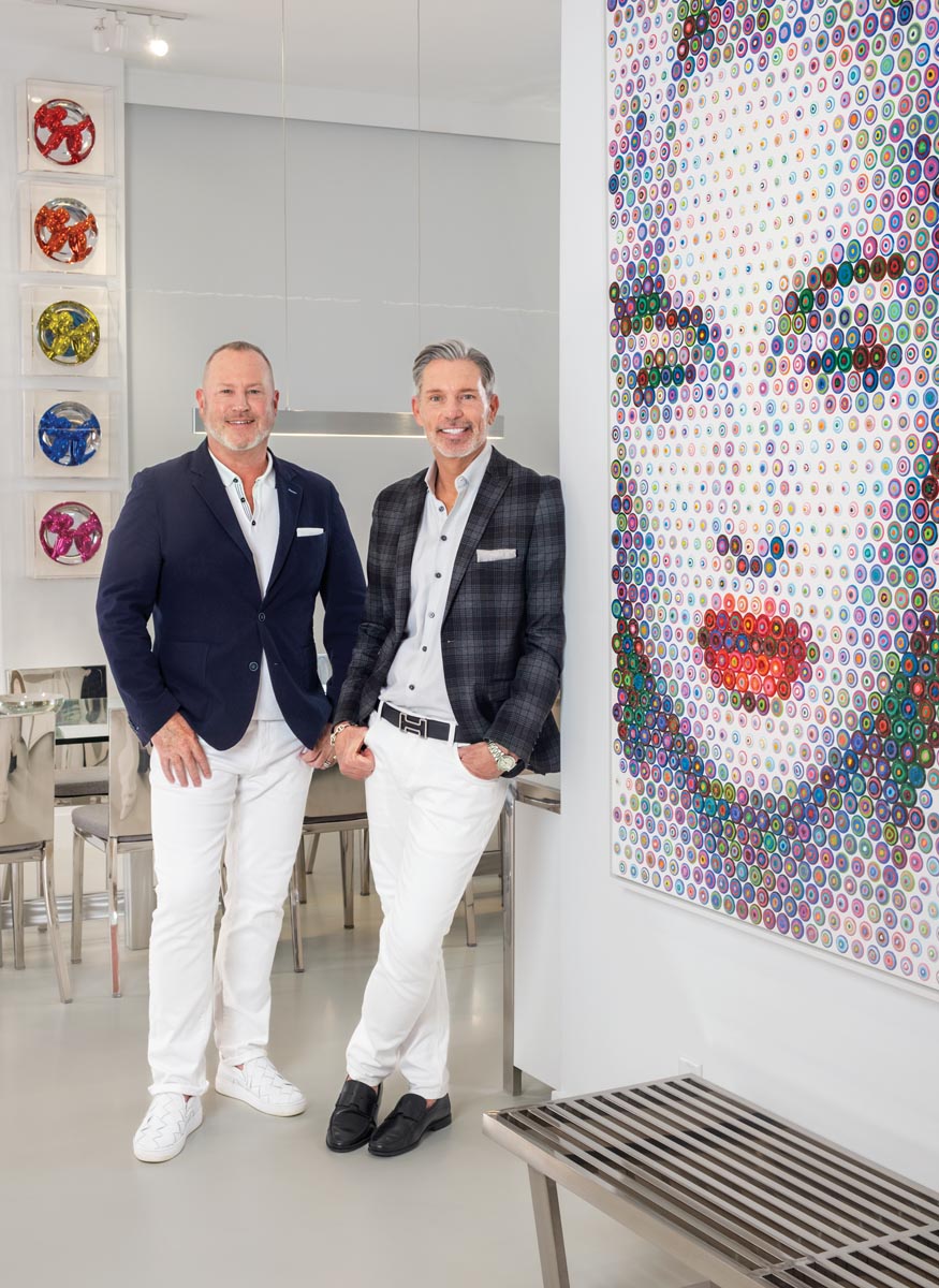 Bryan Walsh and Matthew Holland Live in Color - Palm Beach Illustrated
